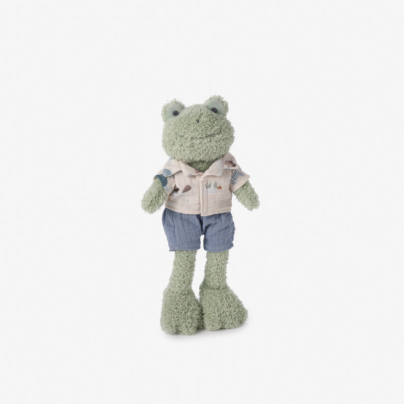 Fred the Frog Boxed Plush Toy – Elegant Baby