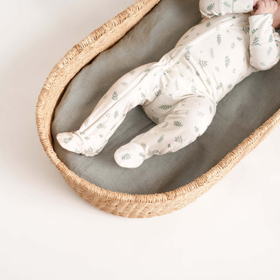 Bamboo Leaf Print – Elegant Baby