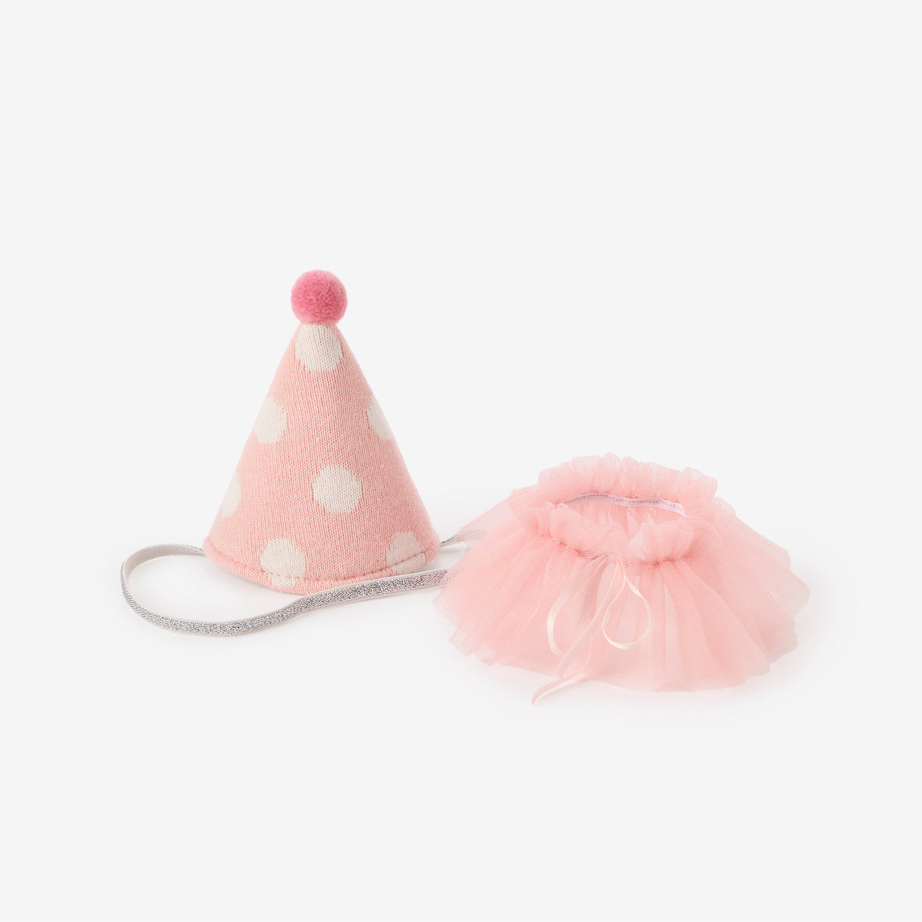Pink Birthday Bedtime Huggie Accessories – Elegant Baby